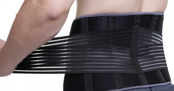 Ζώνη Οσφύος από Neoprene με Εύκαμπτες Πλαστικές Μπανέλες - One Size